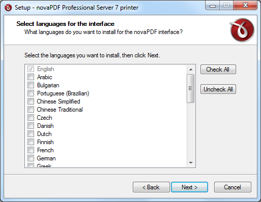How to install novaPDF - novaPDF